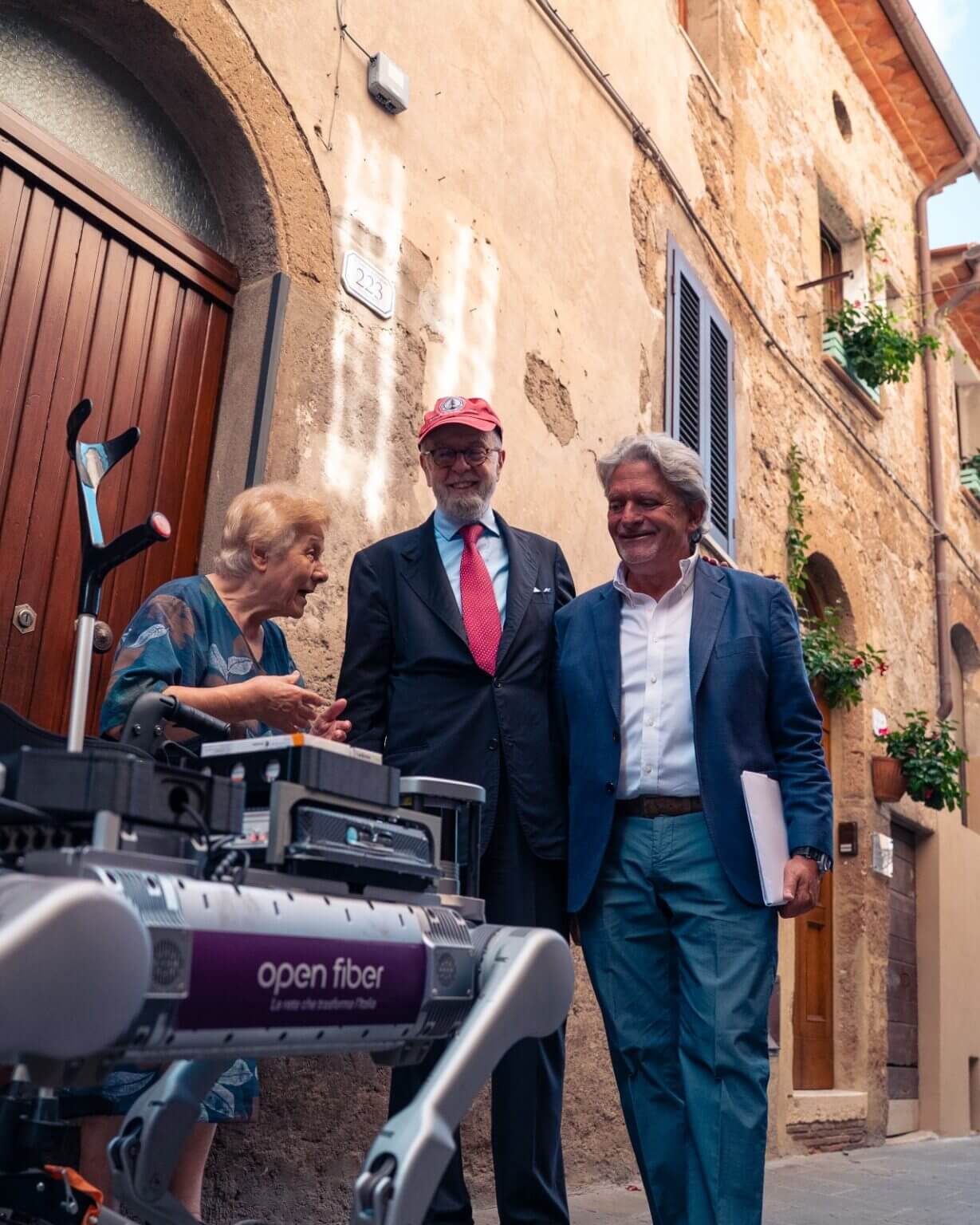 Open Fiber, l'era della fibra si apre a Pitigliano - CorCom